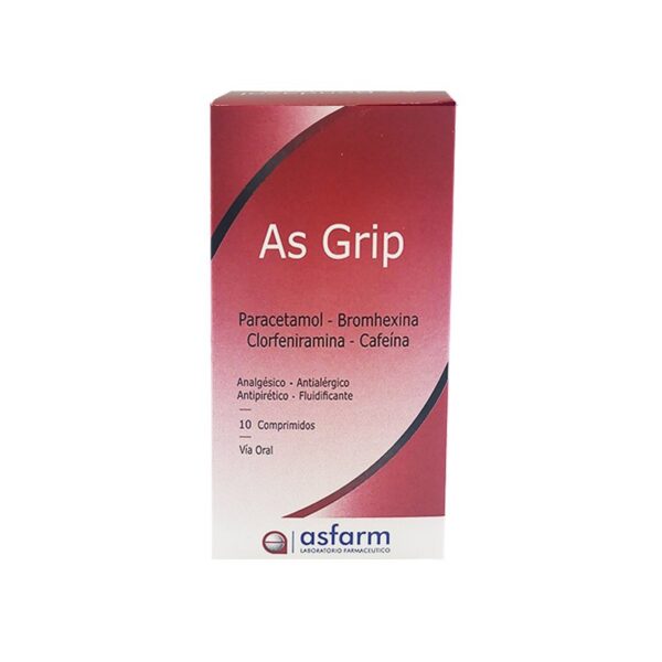As Grip Caja X 10 Comp - Farmatotal