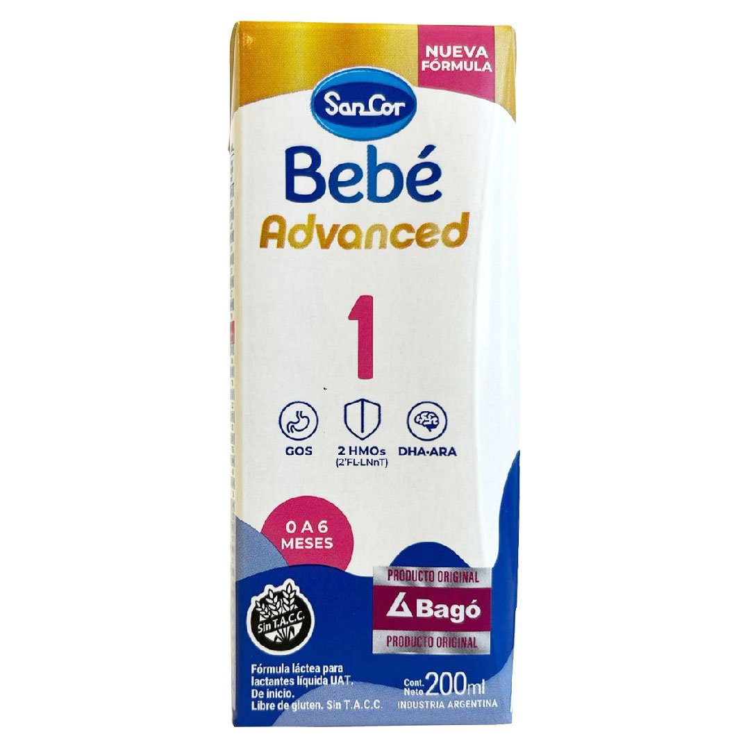 Sancor Bebe Advanced 1 Liq. X 200 Ml – Farmatotal