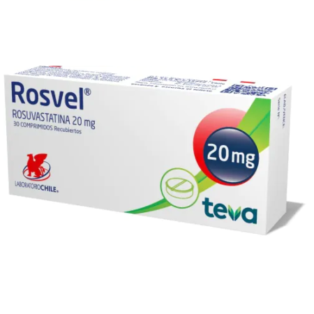 Rosvel 20 Mg. Caja X 30 Comp. – Farmatotal