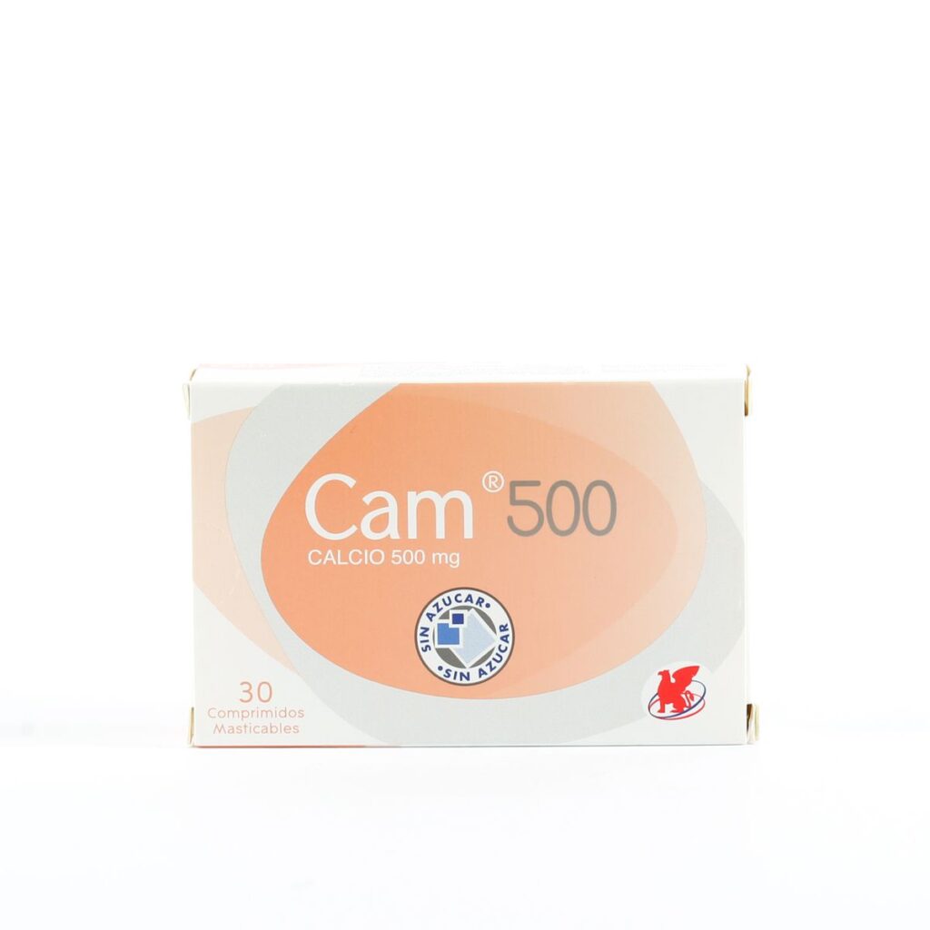 Cam 500 Mg Caja X 30 Comp. Mast. - Farmatotal