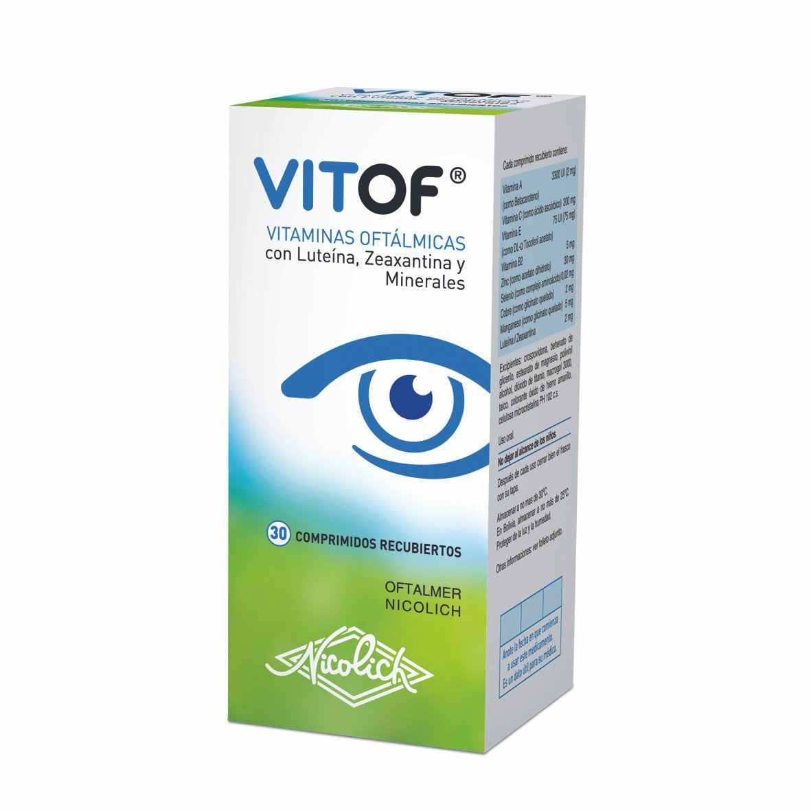 Vitof Caja X 30 Comp. Rec. - Farmatotal