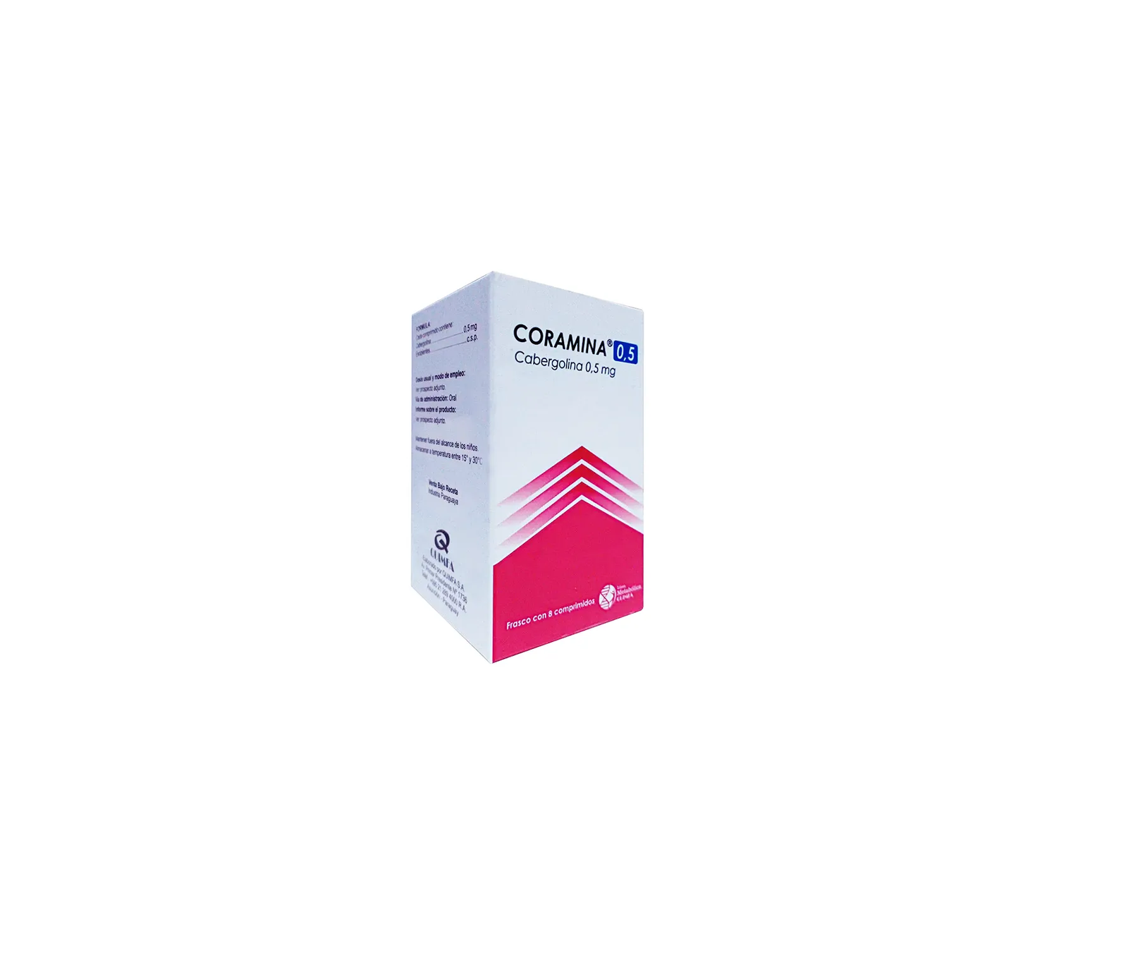 Coramina 0,5 Mg. Frasco X 8 Comp. – Farmatotal
