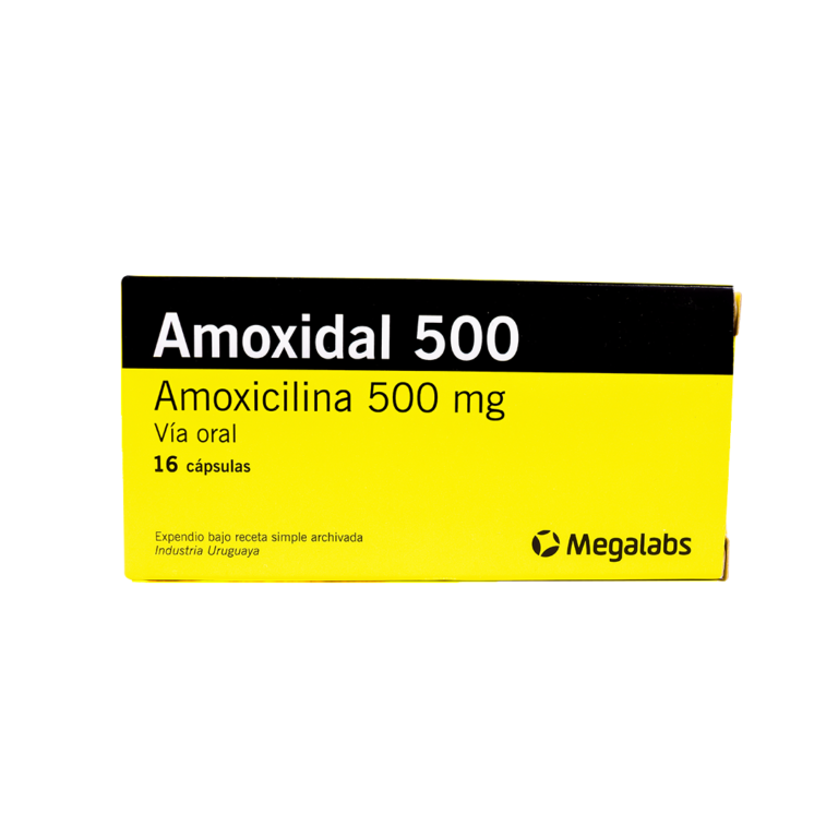Amoxidal 500 Mg. Caja X 16 Caps. – Farmatotal