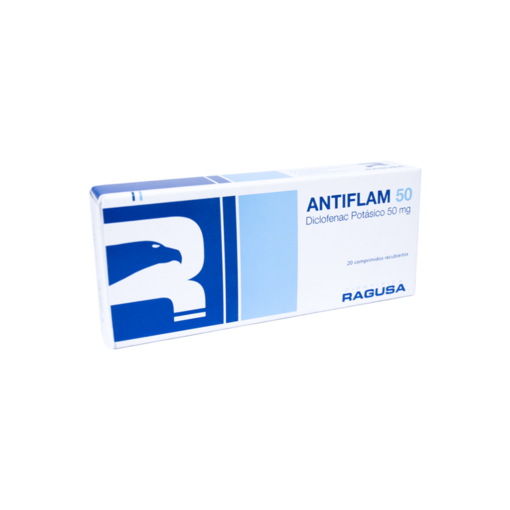 Antiflam 50 Mg Caja X 20 Comp. Rec. – Farmatotal