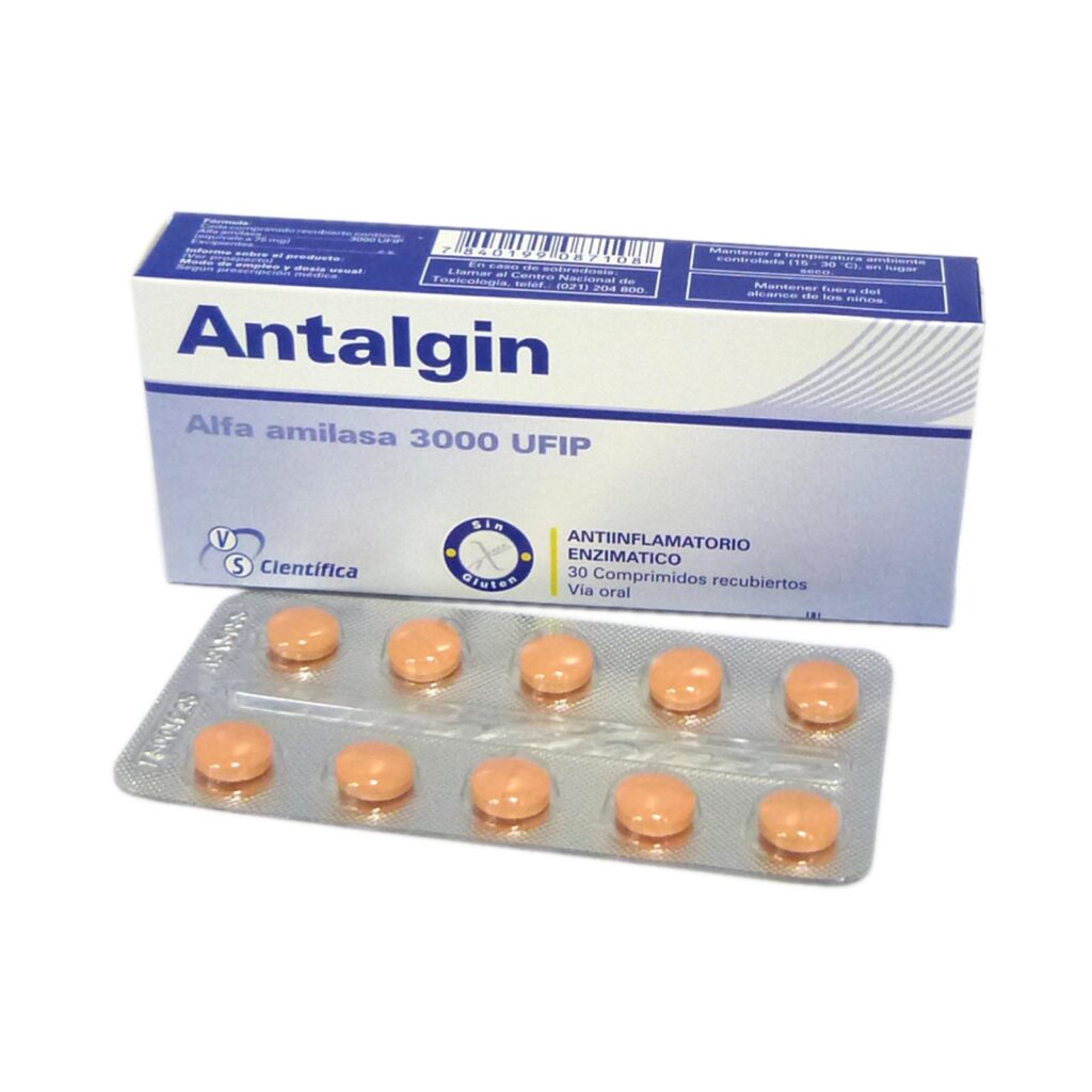 Antalgin Caja X 30 Comp.Rec - Farmatotal