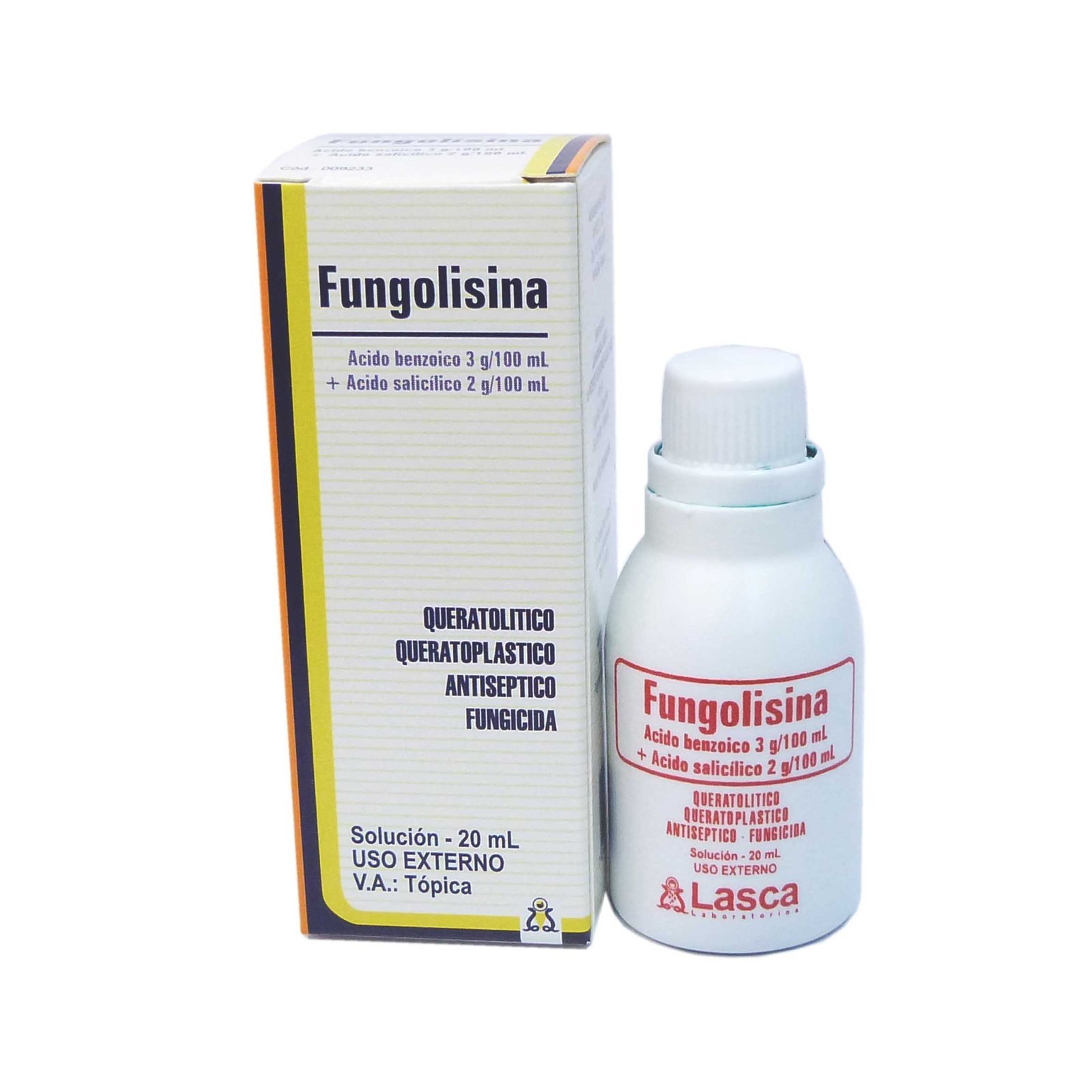 Fungolisina Liquido Fco. X 20 Ml. – Farmatotal
